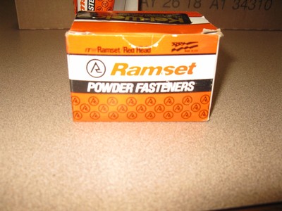 Powder Actuated Tools - Ramset Powder Fastening System