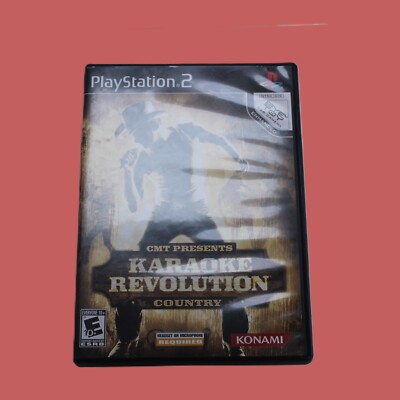 CMT Presents Karaoke Revolution Country PS2 PlayStation 2 *FREE ...