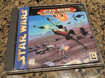Star Wars Rogue Squadron 3D PC CD-Rom CD Windows DOS Lucasarts Video ...