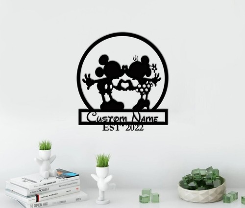 Personalized Disney welcome castle Metal name sign Home decor Outdoor ...