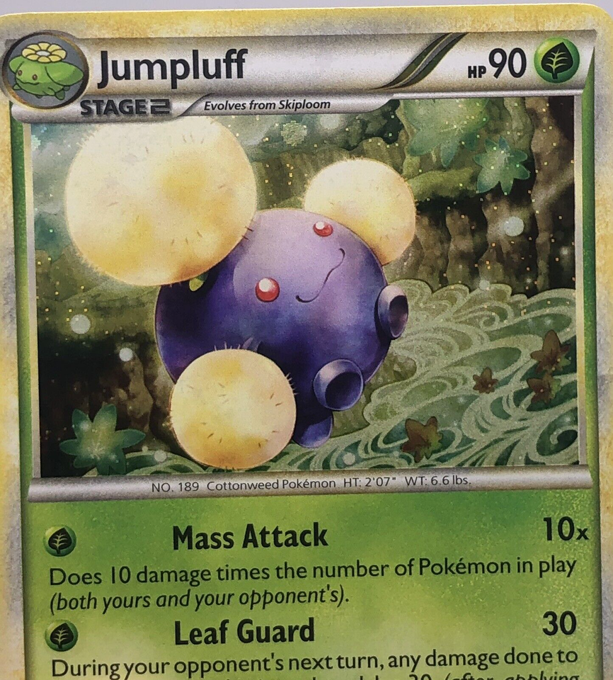 Jumpluff Holo - Pokemon 2010 HeartGold SoulSilver #6 NM-MT | eBay