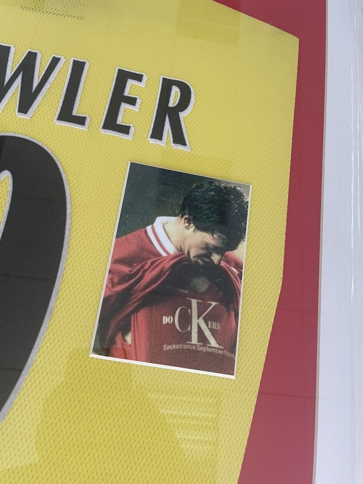 Robbie Fowler signed original vintage Liverpool shirt COA | eBay UK