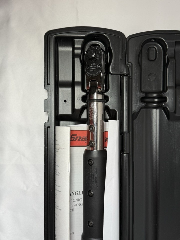 Snap-On ⅜" Drive Flex-Head TechAngle Torque Wrench 5-125 ft-lb ...