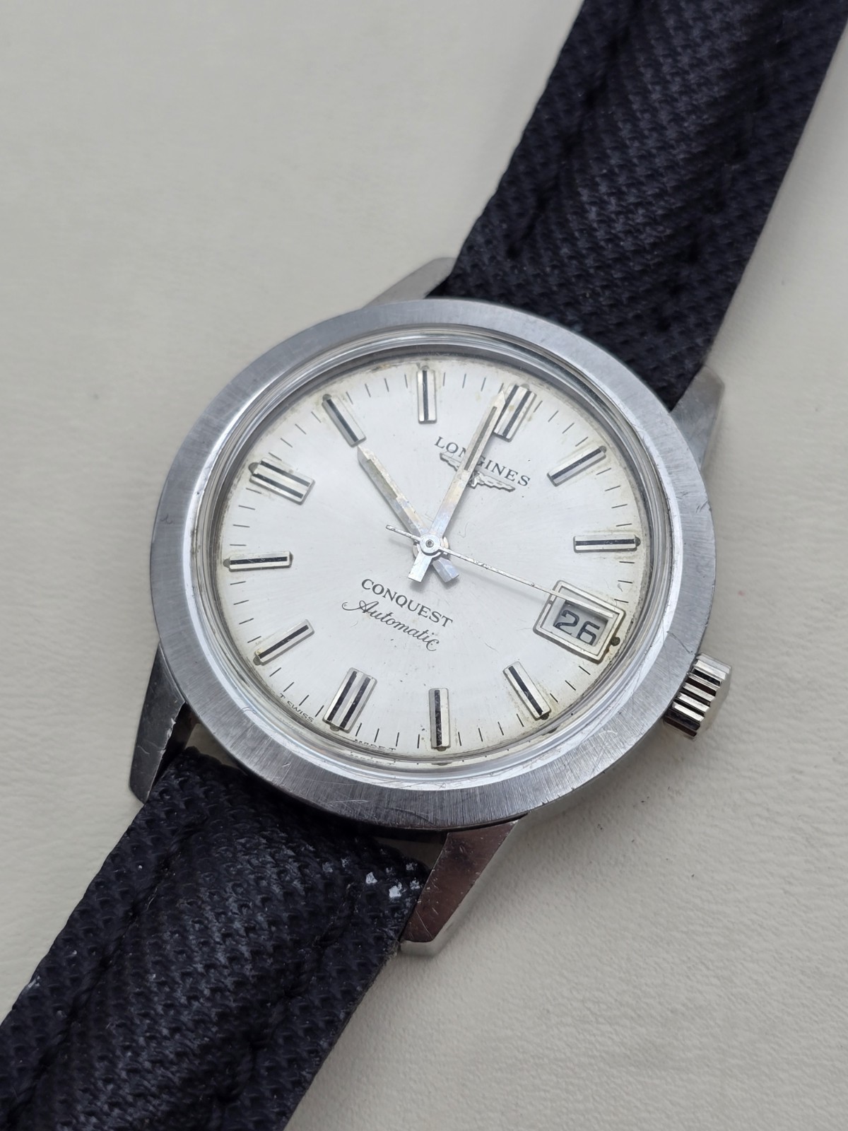 Vintage Longines Conquest Automatic Watch Ref 1501 Ca… - Gem