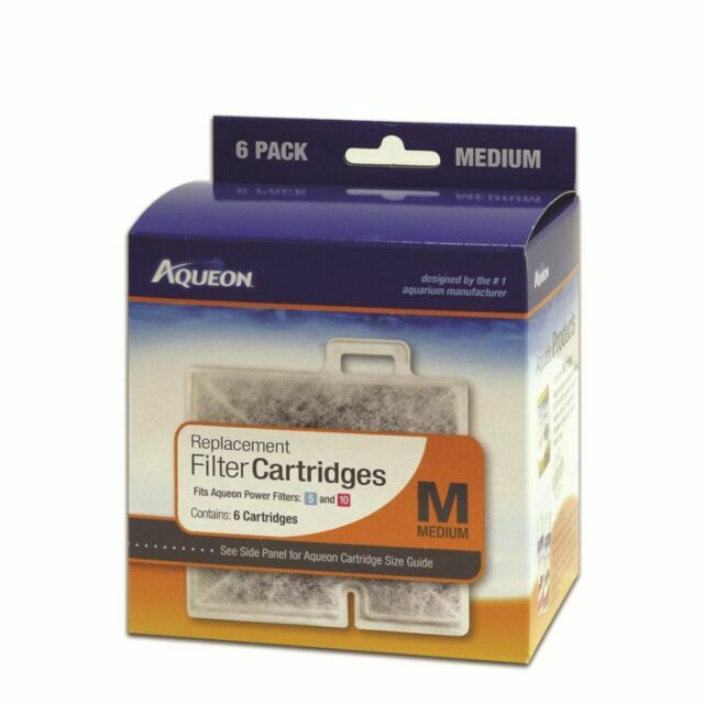 Aqueon Replacement Filter Cartridges Medium - 6 pack 15905060851| eBay