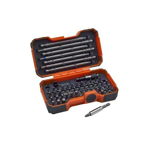 Bahco 54 Piece Colour Code Screwdriver Bit Set 125mm +25mm BAH59S54B 59 ...