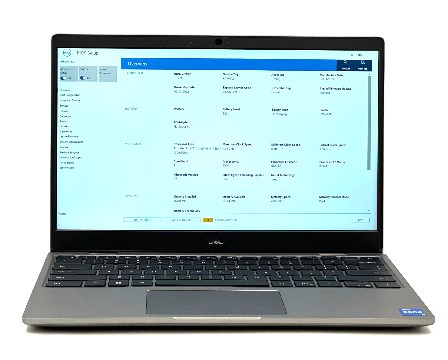 Dell Latitude 3330 Full HD Laptop Intel i7-11th Gen 8GB DDR4 Ram 256 ...