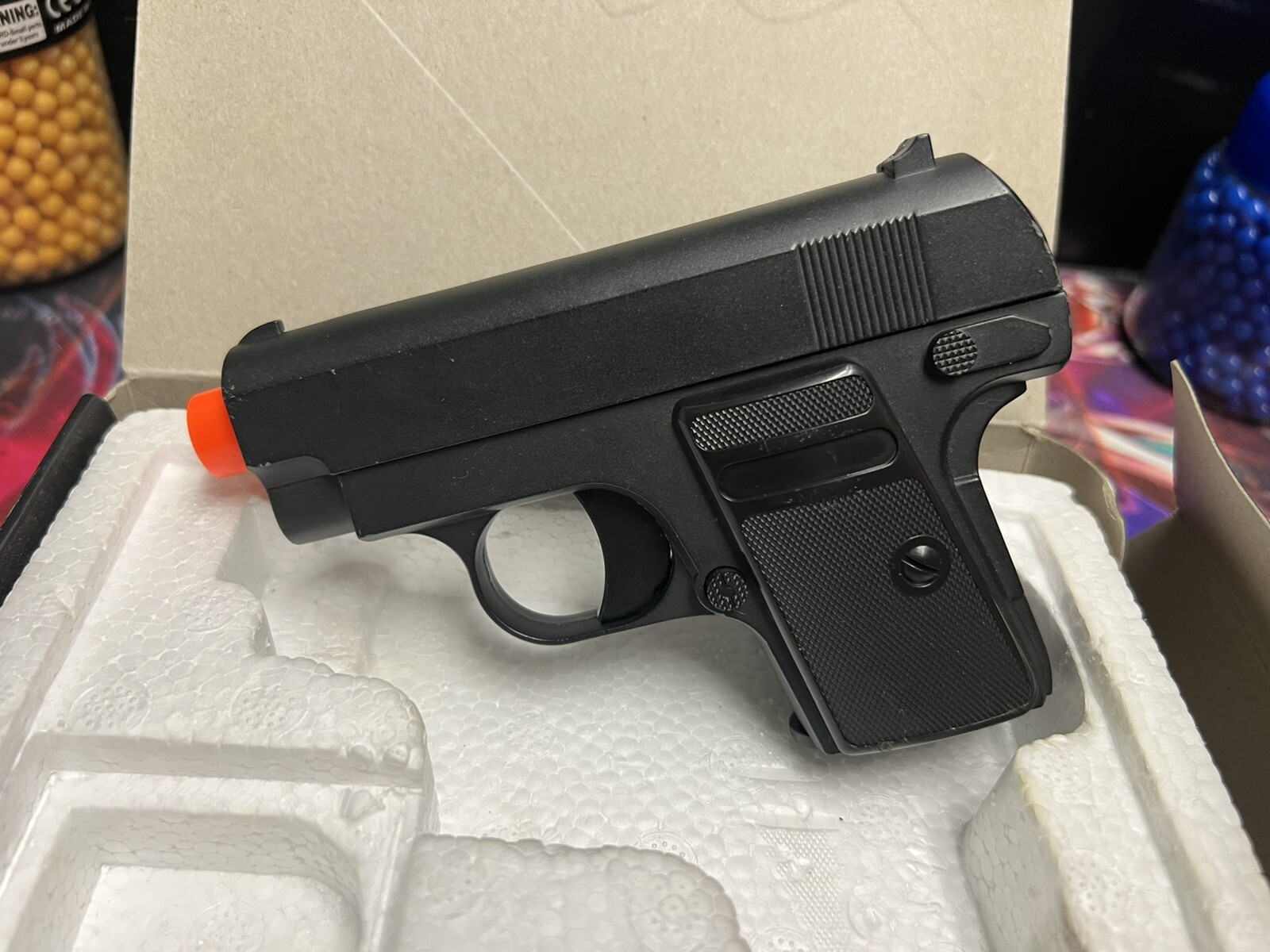 Airsoft Gun Pistol Zinc Alloy Shell G.9 No.6233 G9- Metal Pistol Ships ...