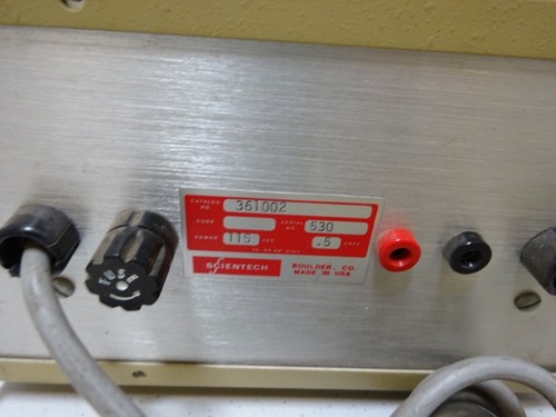 Pour Pièces Scientech Laser Puissance Mètre Lecture Affichage Comme ...