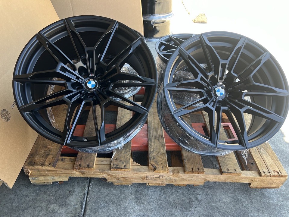 BMW M2 M3 M4 FACTORY OEM BLACK G80 G81 G82 M 825 825M COMPETITION RIMS ...