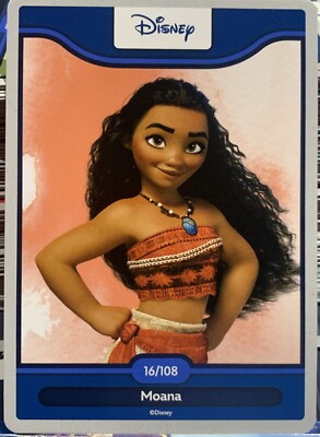 2024 Woolworths Disney Worlds of Wonder Collector Card #16 Moana | eBay