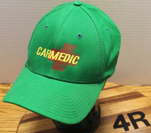 "CARMEDIC" AUTO BODY DENT REMOVAL HAT GREEN PROFLEX SIZE L/XL VERY GOOD ...