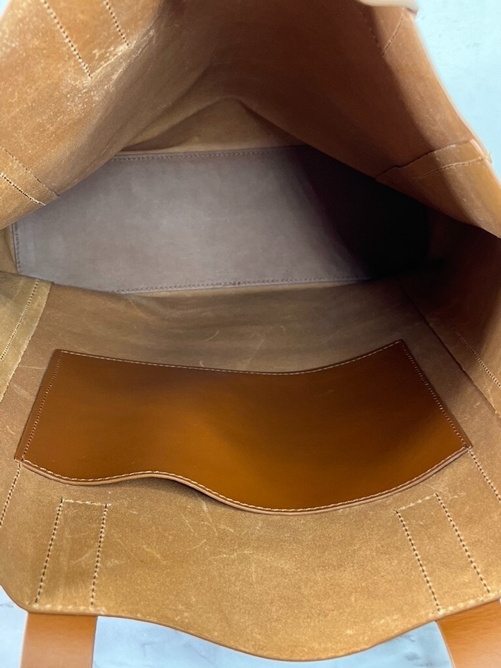 Everlane Day Magazine Leather Tote in Cognac | eBay