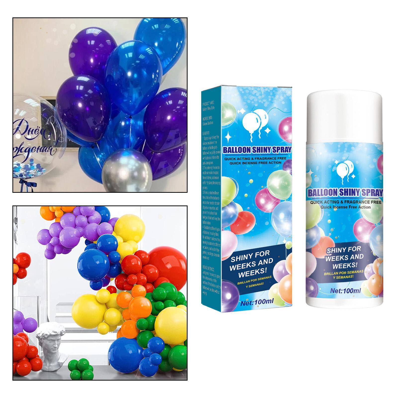 Aerosol Balloon Shiny Spray Balloon Shine Spray for Event Party ...