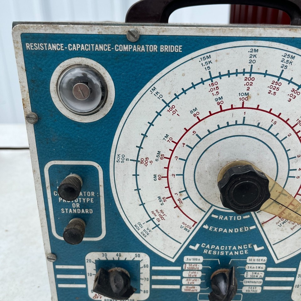 EICO 950 Resistance Capacitance Comparator Bridge Instrument | eBay