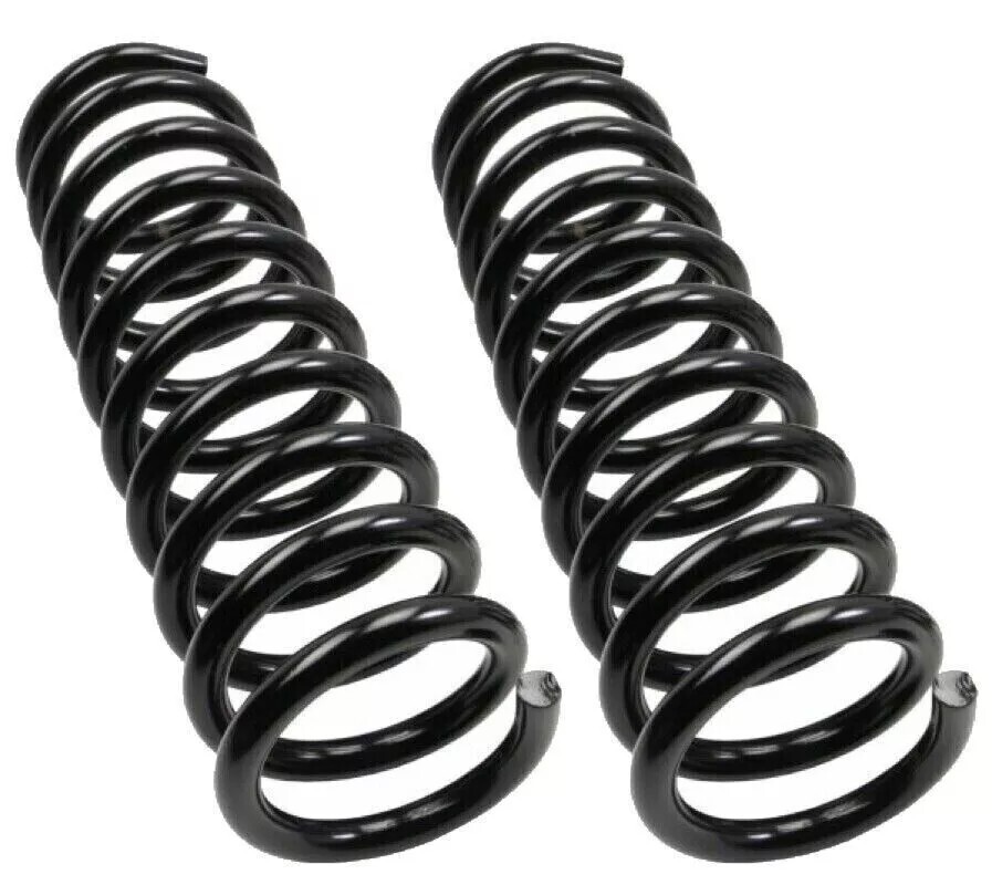 New 2 Coil Springs MOOG FRONT Left & Right for Buick Chevy Oldsmobile ...