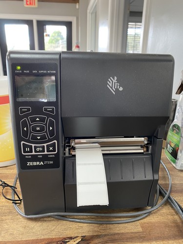 Zebra ZT230 Label Thermal Printer - Black 783555034965| eBay