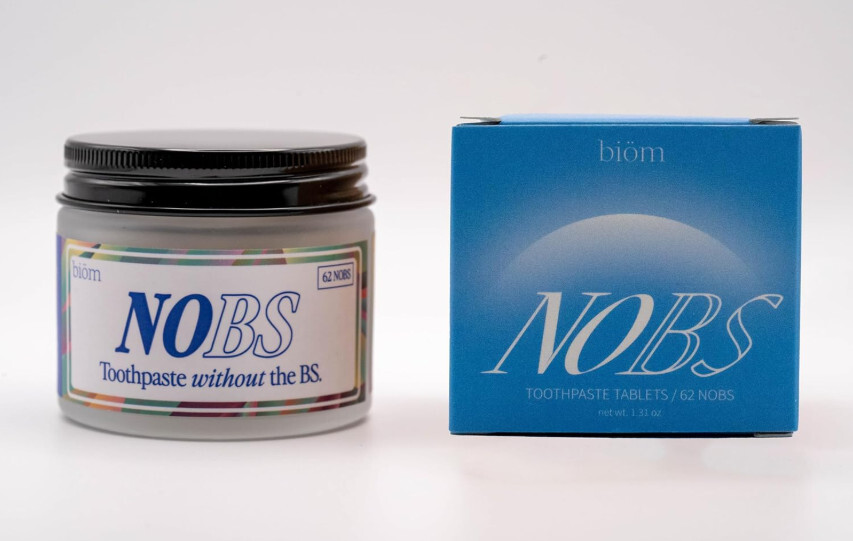 NOBS Toothpaste Tablets - Nano Hydroxyapatite, Flouride & Plastic Free ...