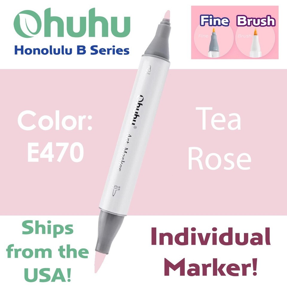 OHUHU Honolulu B Alcohol Marker - Choose Your Individual Color (NEW ...