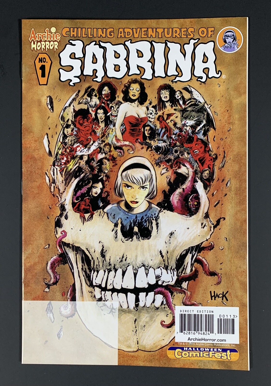 Chilling Adventures of Sabrina Archie Horror 2015 Halloween ComicFest ...