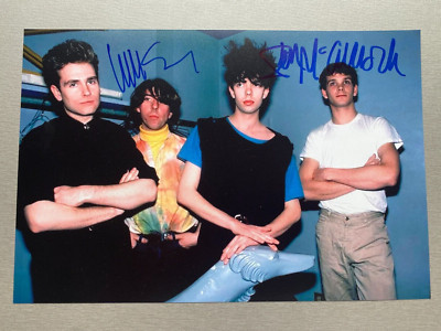 ECHO & THE BUNNYMEN "McCulloch & Sergeant" in-person signed autograph ...