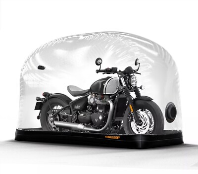 Capsule Motorcycle Cover for Triumph Bobber – Indoor Bubble Bike Garage ...