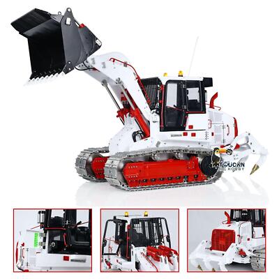 LESU 973K 1/14 Metal Hydraulic RC Tracked Loader w/ Openable Bucket ...