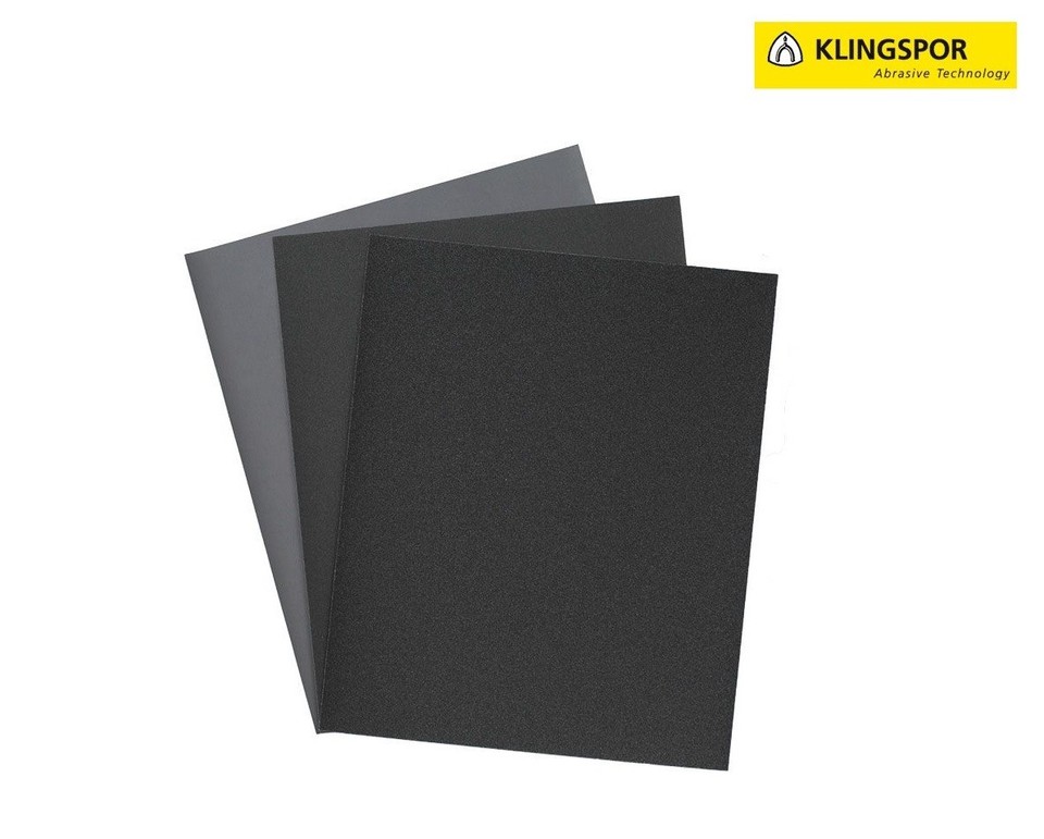 HIGH QUALITY WET AND DRY SANDPAPER 60 - 7000 GRIT KLINGSPOR SAND PAPER ...
