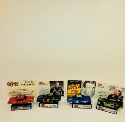Vintage Nascar Diecast 1/64 Scale 4 Car Lot 1990s, #76 LF, #2 RW, #11 ...