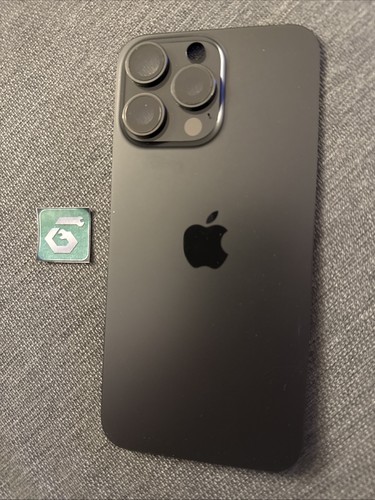 Apple iPhone 15 Pro MAX Gray Back Glass Genuine OEM A Grade | eBay