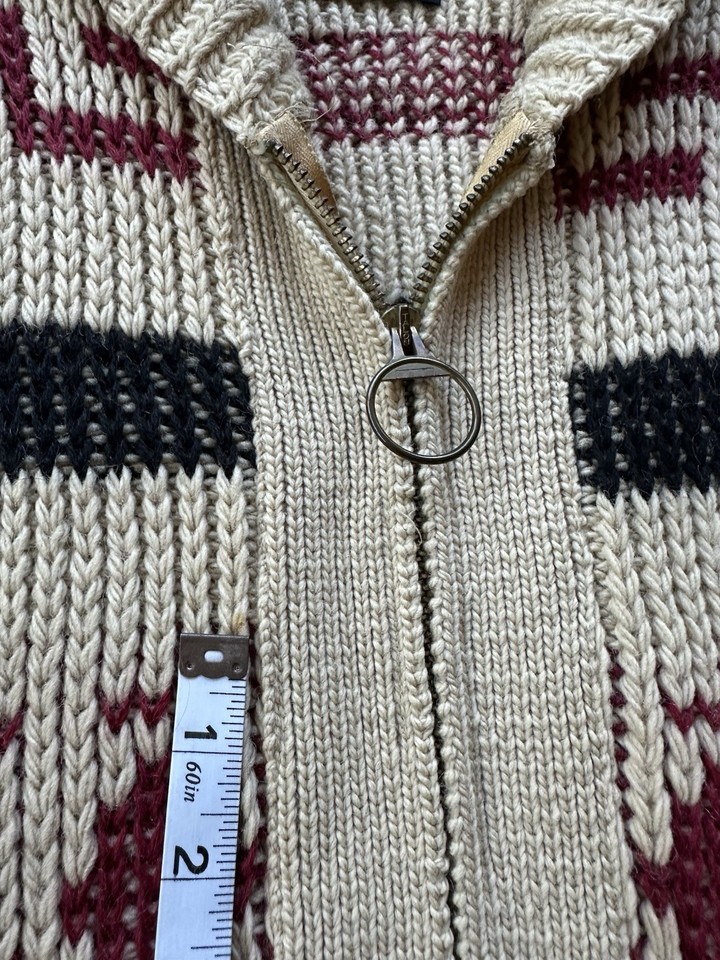 Vintage 70s Pendleton Original Westerley Big Lebowski Sweater Cardigan ...
