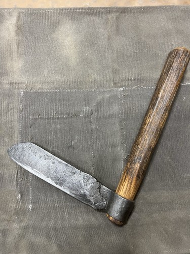 Antique Froe - Hand forged Unmarked axe tool Sharp & Ready To Work!! | eBay