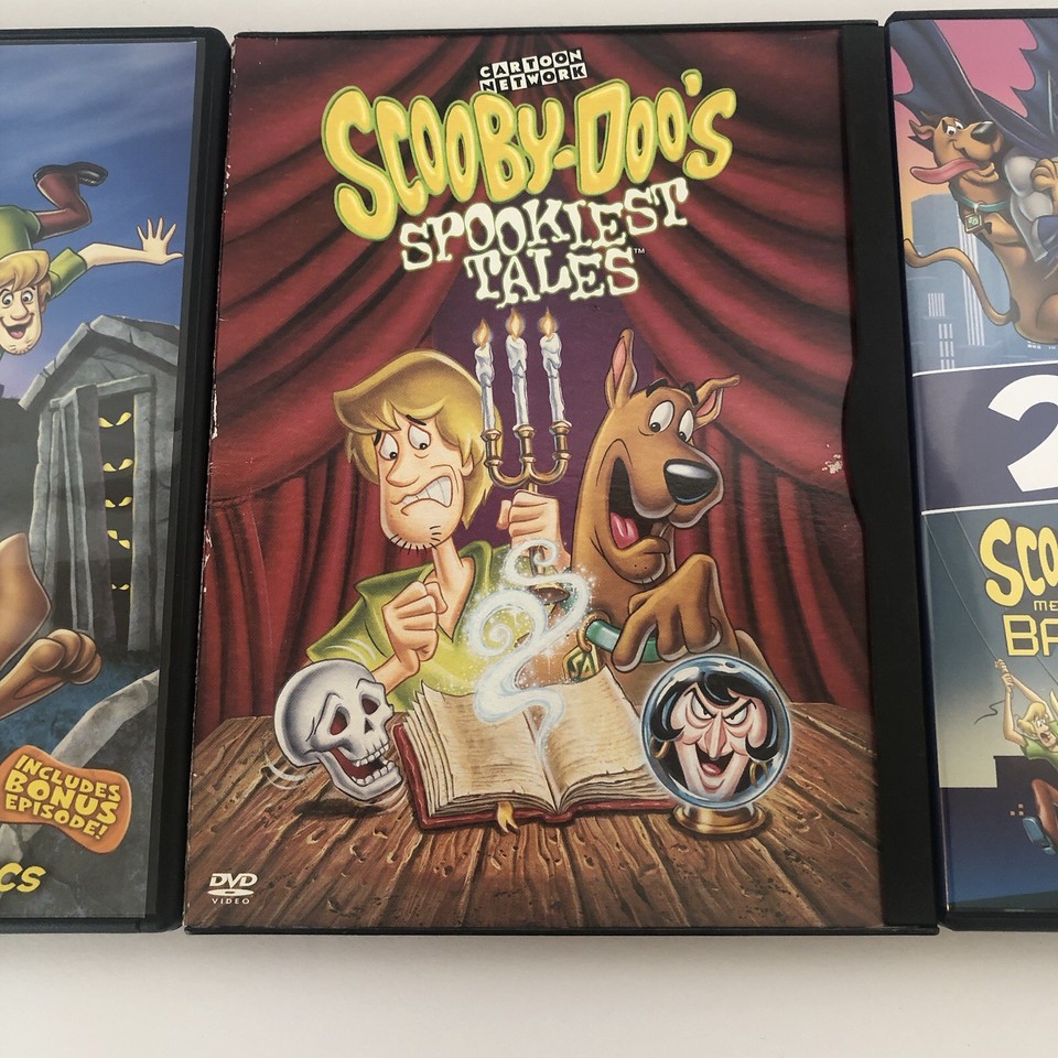 Lot Of 3 Scooby-Doo DVDs: What's New Scooby-Doo Season 1/Spookiest ...