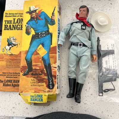The Lone Ranger Figure Gabriel #23620 Vintage COMPLETE with Original ...