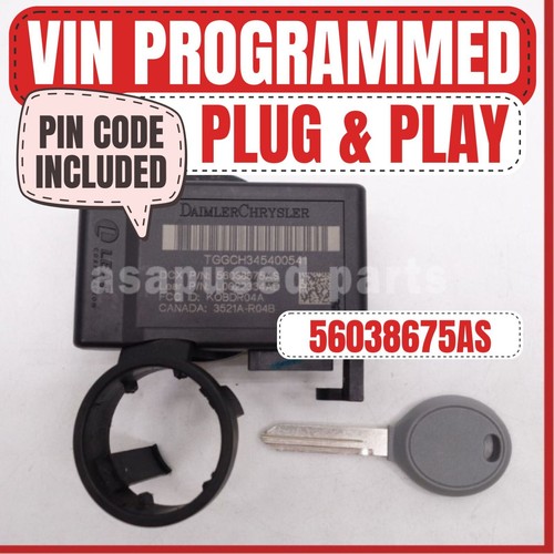 📮 VIN PROGRAMMED PLUG & PLAY IMMOBILIZER DODGE DAKOTA 2005-2006 ...