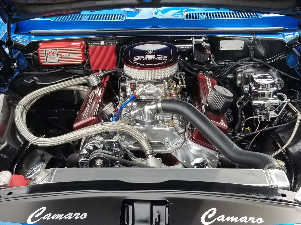 383 EFI STROKER CRATE engine MOTOR 515HP TH350 trans A/C ROLLER TURNKEY ...