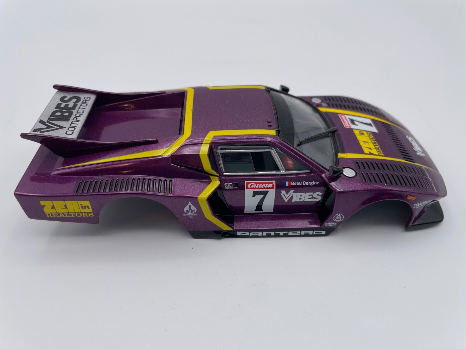 Carrera Body Shell DeTomaso Pantera #7 Vibes 1/32 Slot Car Parts 27720 ...