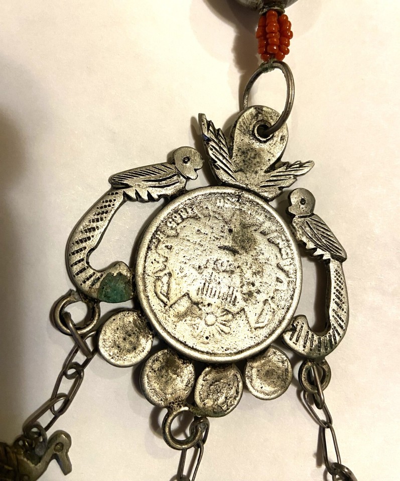 MAYAN CHACHAL CEREMONIAL NECKLACE FROM GUATEMALA WITH FETISHES | eBay