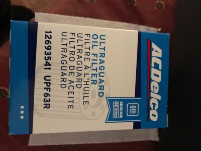 AC DELCO UPF63R Oil Filter | 12693541 | Aftermarket | Metal | Rubber ...