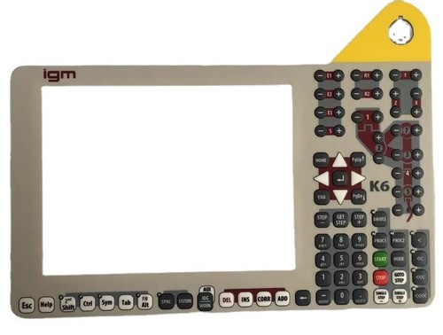 Membrane Keypad for ABB robot IGM teaching pendant k6 button film DHL ...