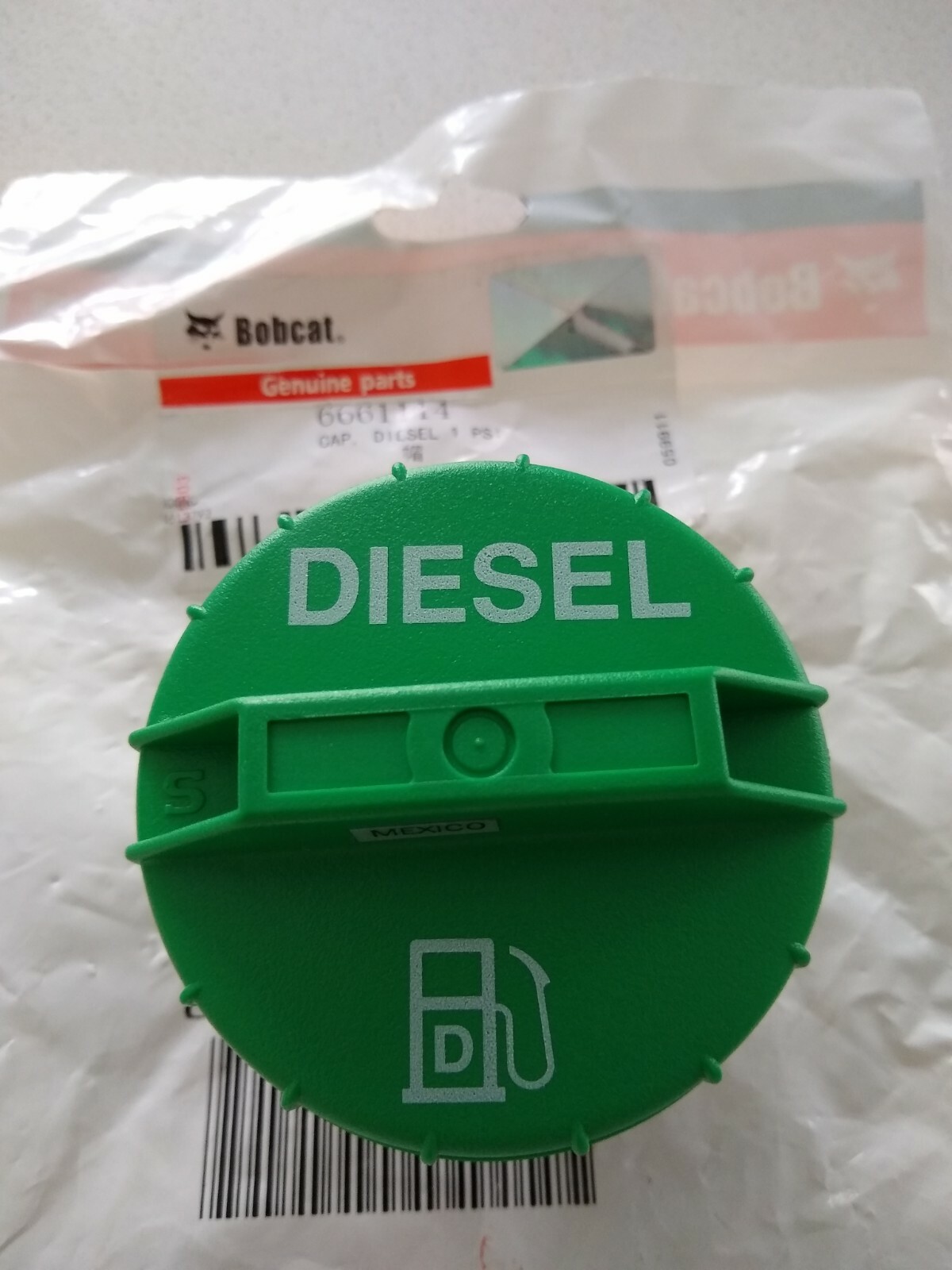 Genuine Bobcat Diesel Fuel Cap Part Number 6661114 for sale online | eBay
