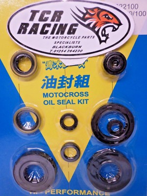 KAWASAKI OIL SEAL KIT SET ENGINE KX60 KX80 KX100 KX 60 80 100 ALL YEARS ...