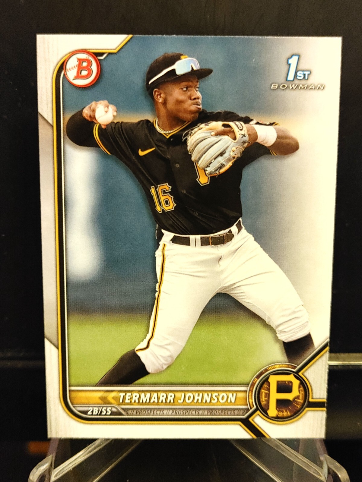 Termarr Johnson RC 2022 1st Bowman Draft #BD-130 - Pirates - A | eBay