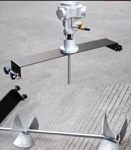 50gallon Pneumatic Mixer Horizontal Plate Rung Dope Tank Barrel ...