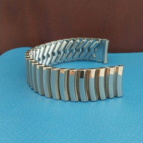 17.2mm 10k Gold-Filled Elgin Wide Classic Expansion nos 1950s Vintage ...