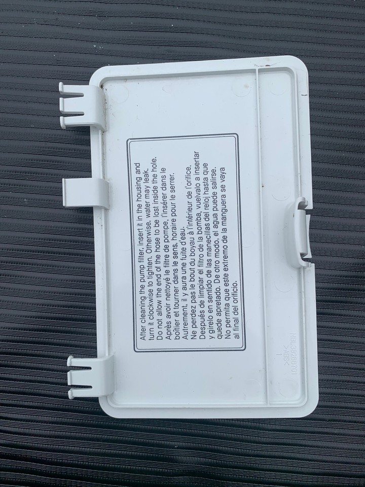 LG Washer Tromm White Filter Cover Door Access Panel - MBL38266701 | eBay