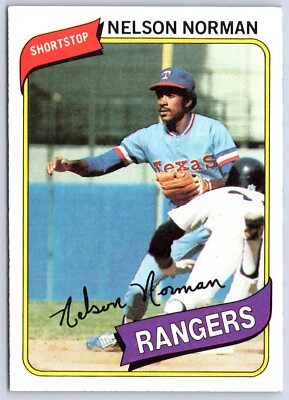 NELSON NORMAN RC 1980 TOPPS 80 NO 518 NRMINT+ 45565 | eBay