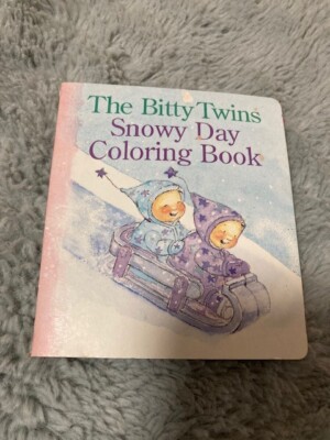 AMERICAN GIRL BITTY BABY 2003 "BITTY Baby Twins Snowy Day Coloring Book ...