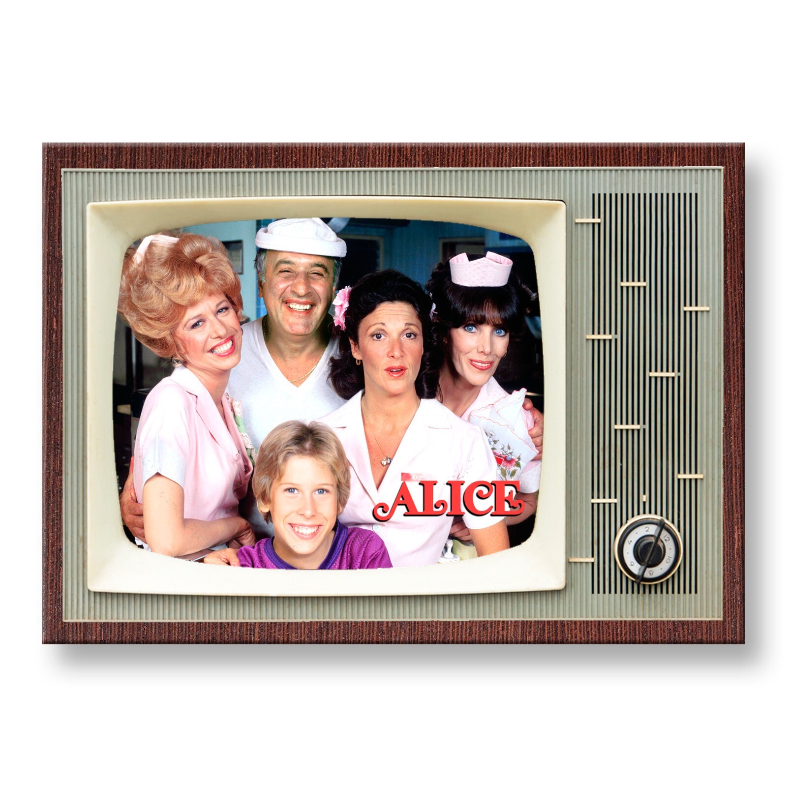 Alice TV Show Retro TV 3.5 inches x 2.5 inches Steel Fridge Magnet | eBay