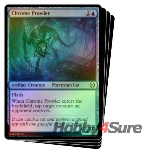 Foil Chrome Prowler X4 M/NM Magic: The Gathering MTG Phyrexia: All Will ...